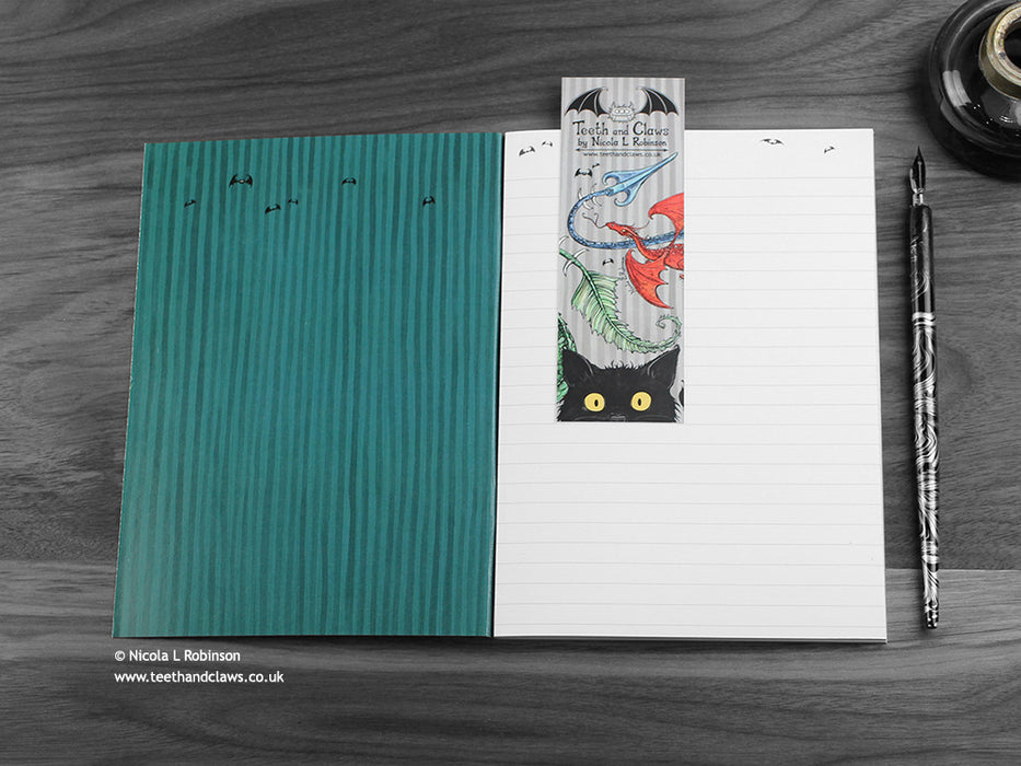 Crows Notebook - Crow Journal - A5 Lined | Teeth and Claws– Teeth and ...
