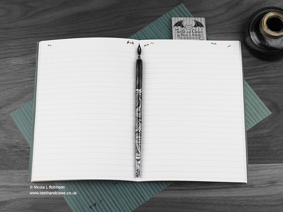 Red Dragon Notebook - Dragon Journal - A5 Lined | Teeth and Claws ...